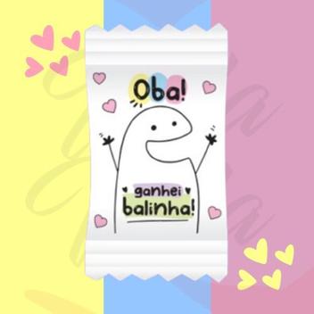1000 Balas deliciosas Personalizadas - OBA GANHEI BALINHA - Frutmel ...