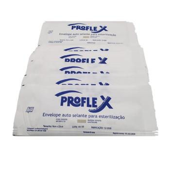 1000 ENVELOPE ESTERILIZAÇÃO AUTOCLAVE 9x23cm - PROFLEX - Material ...