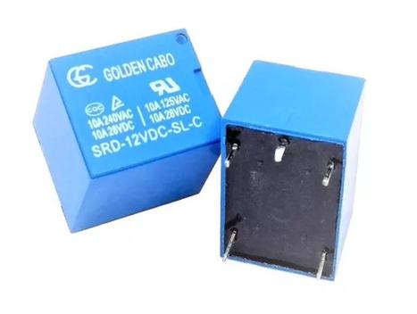 100pc Rele 12v 10a 5 Pinos Eletrica Eletronica Alta Qualidad - GC ...