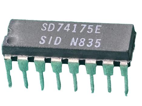 10x Circuito Integrado 74175e 74175 Sid - Materiais Elétricos ...