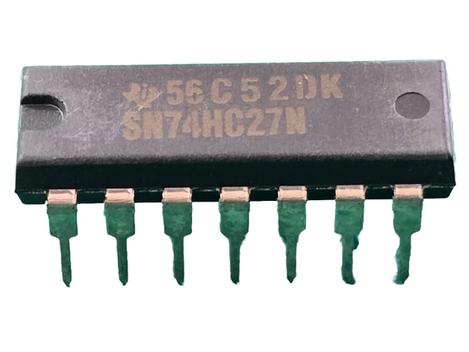 10x Circuito Integrado 74hc27n 74hc27 Texas - Materiais Elétricos ...