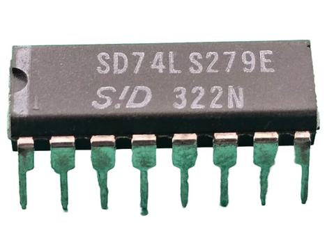 10x Circuito Integrado 74ls279e 74ls279 Sid - Materiais Elétricos ...