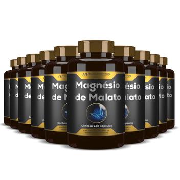 10x magnésio de malato premium 240caps hf suplementos - HF SUPLEMENTS ...