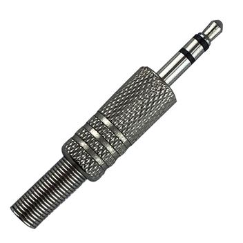10x Plug Conector P2 Mono Profissional Metalico C/10 Peças - Pci ...