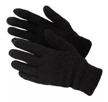 12 Luvas De Lã Inverno Frio Masculino Feminino Preta Adulto - Laço&Rede ...