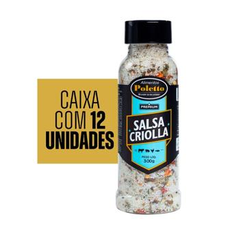 12 unid - Sal de Parrilla Salsa Criolla 250g Poletto - Sal - Magazine Luiza