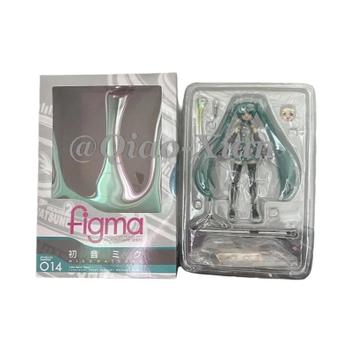 14cm Anime Hatsune Miku Figma PVC Action Figure Móvel Face Change Cute ...