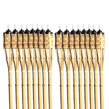 16 Tocha Para Iluminação Decoração + Pavio + Recepiente - RT ...