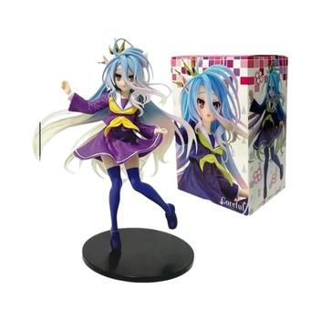 18cm TAITO NO GAME NO LIFE Shiro Action Figure Modelo Colecionável De ...