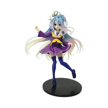 18cm TAITO NO GAME NO LIFE Shiro Action Figure Modelo Colecionável De ...