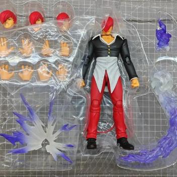 19cm Kyo Iori Yagami KOF Action Figure Modelo Storm Toys Em Estoque ...