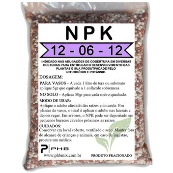 1kg Adubo Fertilizante NPK 12.06.12 - PHB - Adubo para Plantas ...