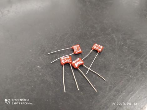 1x Capacitor Mica Prata 4,3pf/60v Tolerancia 0,5pf Icl - Capacitor ...