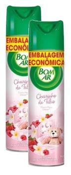 2 Air Wick Bom Ar Adorizador Aroma Cheirinho de Talco 360ml ...
