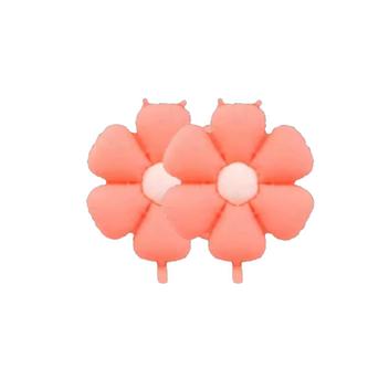 2 Balões Formato Flor Margarida Tons Pastéis 45cm - Luma Festas - Papel ...