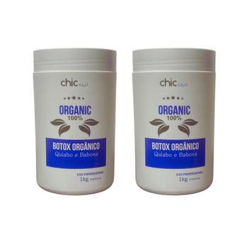 2 Botox Orgânico Sem Formol 1KG Chichair - chic hair - Cuidados com o ...
