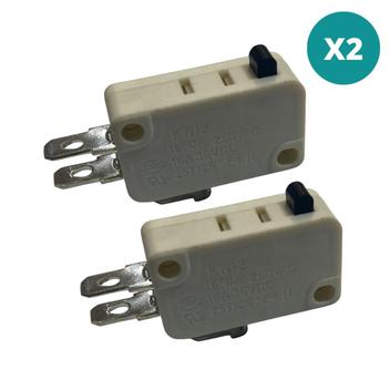 2 Chaves Micro Switch Para Microondas 16A 250V Ac 3 Terminal - Stg ...
