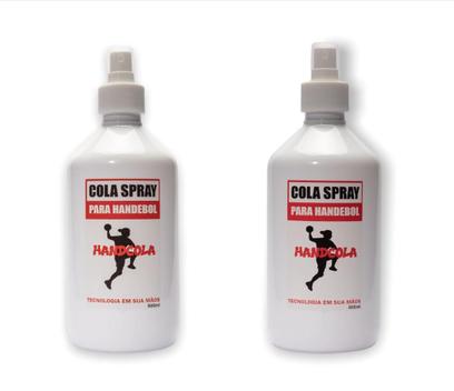 2 Colas Spray para handebol 500ml - Handcola - Tinta Spray para Parede ...