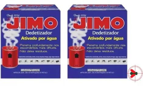 2 Dedetizador Jimo Ativado Por Água Made In Japan 10g - Inseticidas ...