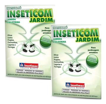 2 Inseticom Jardim Insetimax -envio Imediato- Inseticida 25g ...
