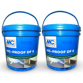 2 Mantas Liquidas Acrílicas MC-Proof DF8 MC Bauchemie 12KG - MC ...