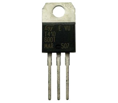 2 pçs transistor t410-600 - t410600 - triac 4a 600v - to220 - Terminais ...