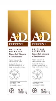 2 Pomada A+d Prevent Bisnaga 113g Prevenção Assaduras - Bayer - Creme ...