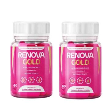 2 Renova Gold 120 Cápsulas Original - Entrega rápida - Vitaminas e ...