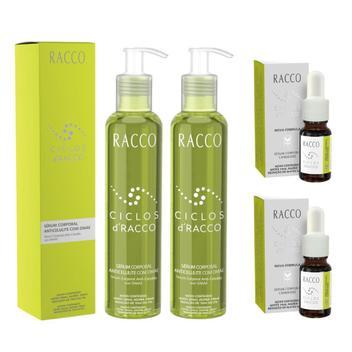 2 Sérum Corporal Anticelulite + 2 Carnívore Ciclos Racco - Anticelulite ...