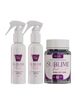 2 Tônicos sublime Hair + 1 Vitamina Capilar - Bio Vitalis ...