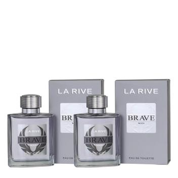 2 un. Brave La Rive Eau de Toilette - Masculino 100ml - Perfume ...