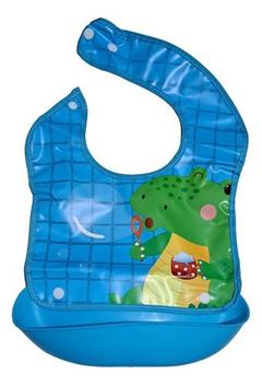 2 Unid. Babador Cata Migalha Impermeável Bebê Alimentação Di - SHM ...