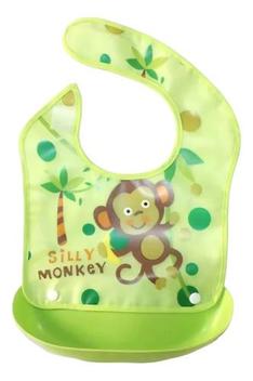 2 Unid. Babador Cata Migalha Impermeável Bebê Alimentação Ma - SHM ...