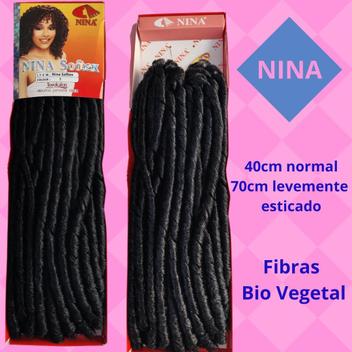 2 Unidades Nina Softex Pequeno 70g Crochet Box Braid Fio A Fio Fibras ...