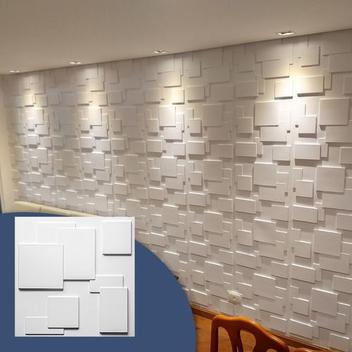 20 Placas De Pvc Decorativa Revestimento De Parede 3d Ilove - LuJP ...