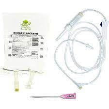 20 un ringer lactato 250 ml jp com equipo e agulha 40x12 fluidoterapia ...