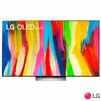 2022 Smart TV LG 65" Polegadas 4K OLED65C2 Evo 120Hz Mais Brilho G-Sync ...