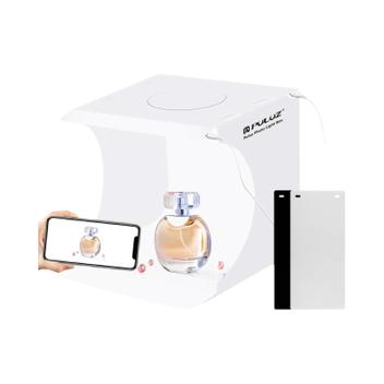 20cm Portátil Mini Led Lightbox Painel 1100lm 550lm Puluz Luz Photo ...