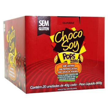 20uni Pops Zero 40gr - Chocosoy - Suco - Magazine Luiza