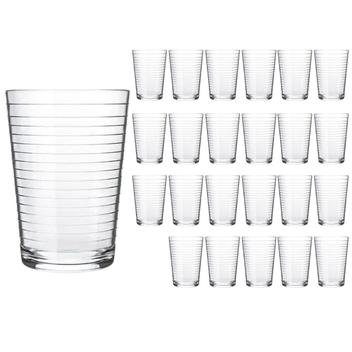 24 Copos Transparente De Vidro Arizona 200ml Suco e Água - PRATICASA ...