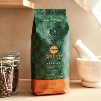 250g Café em Grãos Especial Orfeu Clássico 100% Arábica - Café ...
