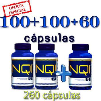 260 cápsulas de NQI (02 nqi 100 cápsulas + 01 nqi 60 cápsulas ...