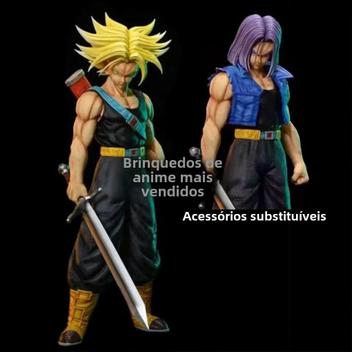 29 Cm Futuro Trunks Dragon Ball Z Figura De Ação Estátua De PVC Modelo ...