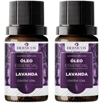 2UN Óleo Essencial De Lavanda 10ml Dermcos - Óleo Essencial - Magazine ...