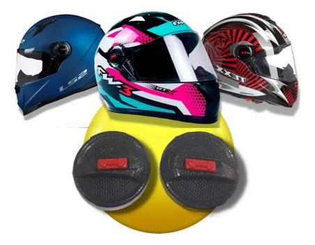 2X Botao Fixaçao Reparo Viseira Capacete Fw3 Gt Gtx Ls2 Ff35 - Botão ...