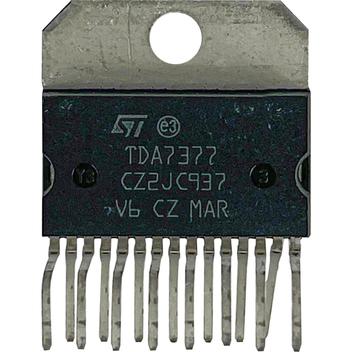 2X C.i. Tda7377 = Tda 7377 Amplificador De Áudio - 15 Pinos - Pci ...