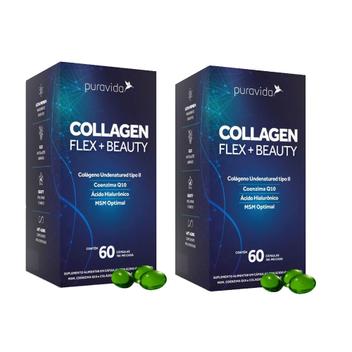 2x Collagen Flex+Beauty-60caps. Puravida-Colágeno Pura Vida - Colágeno ...