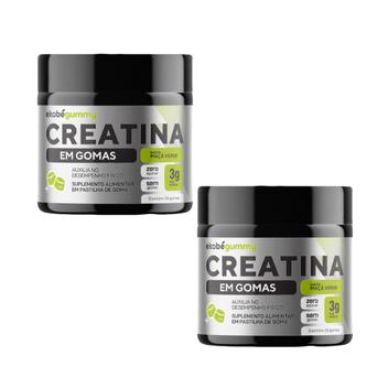 2x Creatina Gummy- Maça Verde- 30 Gomas- Ekobé - ekobÉ (10141 ...
