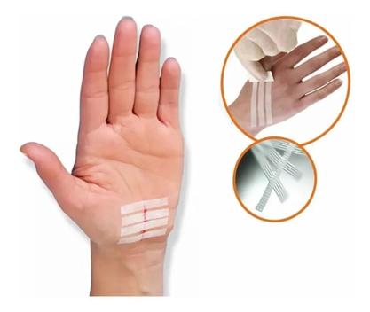 2X Curativo Ponto Falso Leukostrip 13X102Mm - Envelope Com 6 - Curativo ...