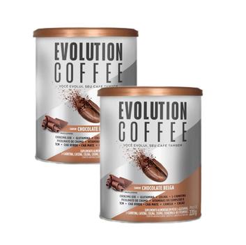 2X Evolution Coffee Termo- Vitaminas- Chocolate Belga 220G - Café ...